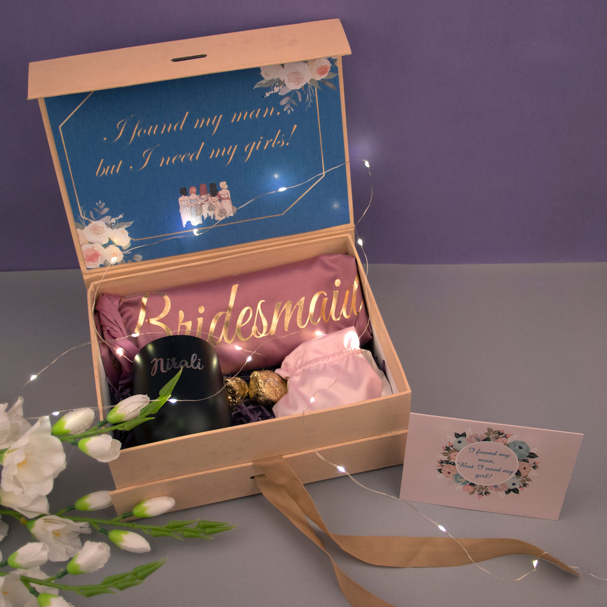 Thoughtful Bridesmaid Gift Hamper - Perfect for the special occasion ...
